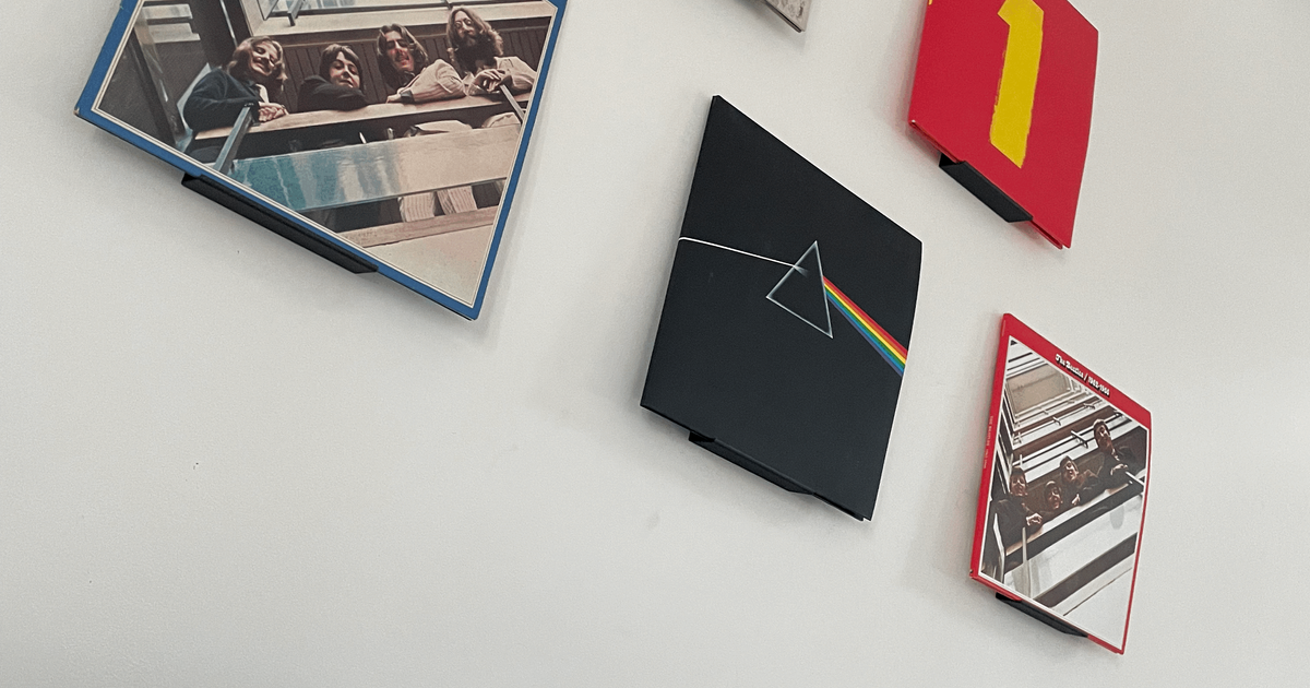 Vinyl wall stand by 3D_Design | Download free STL model | Printables.com