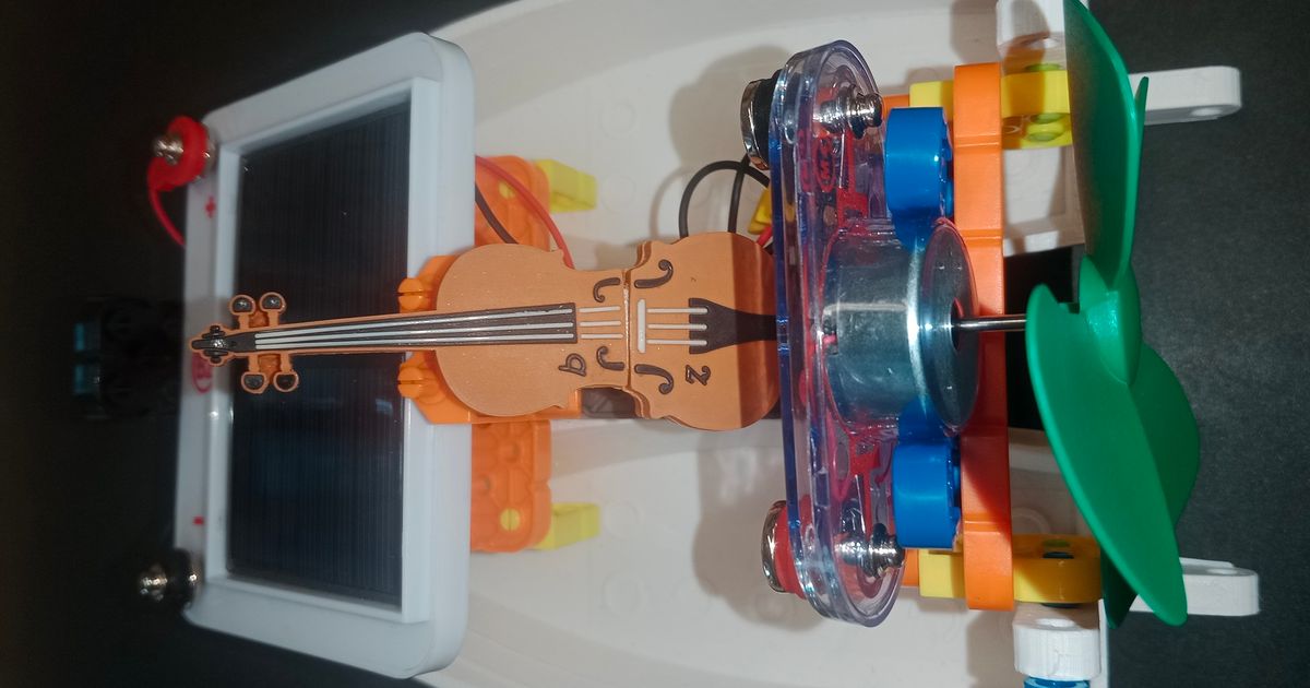 Solar powered boat by Pavel Krist | Download free STL model ...