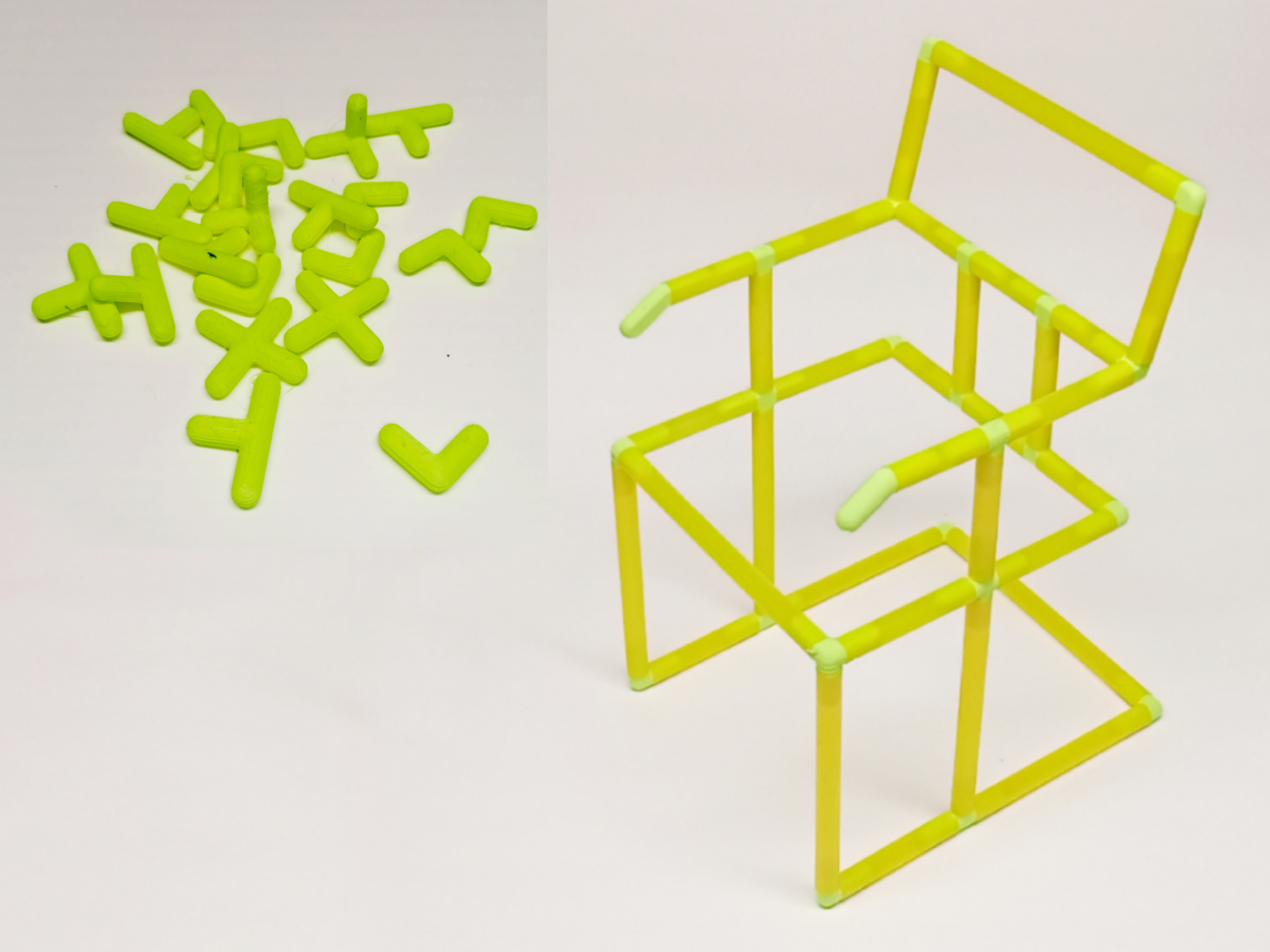 Straw Connectors by Ania Kompa | Download free STL model | Printables.com