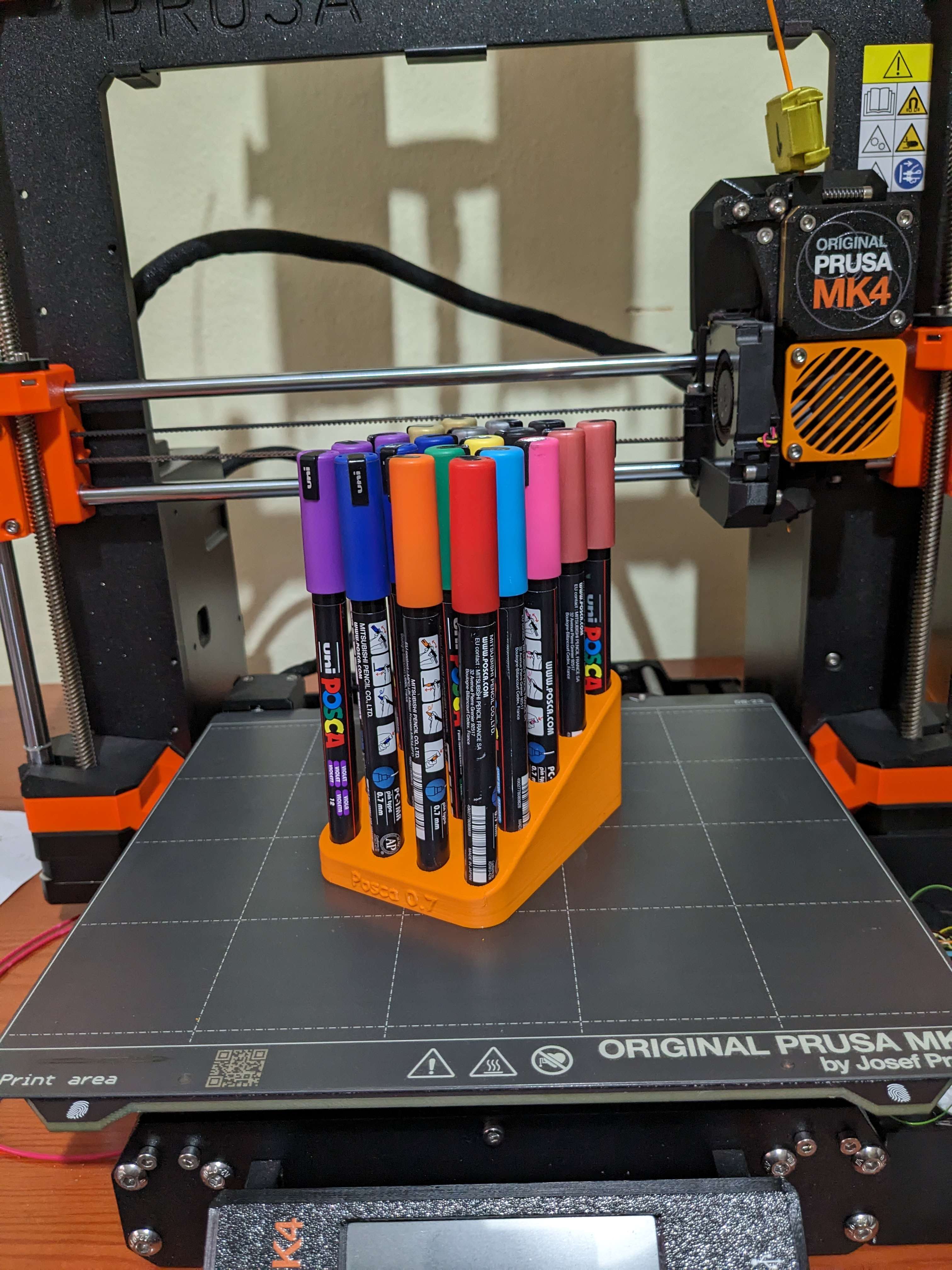 Uni Posca Stand for 0.7mm ( 20 markers) by Aizenrath | Download free ...