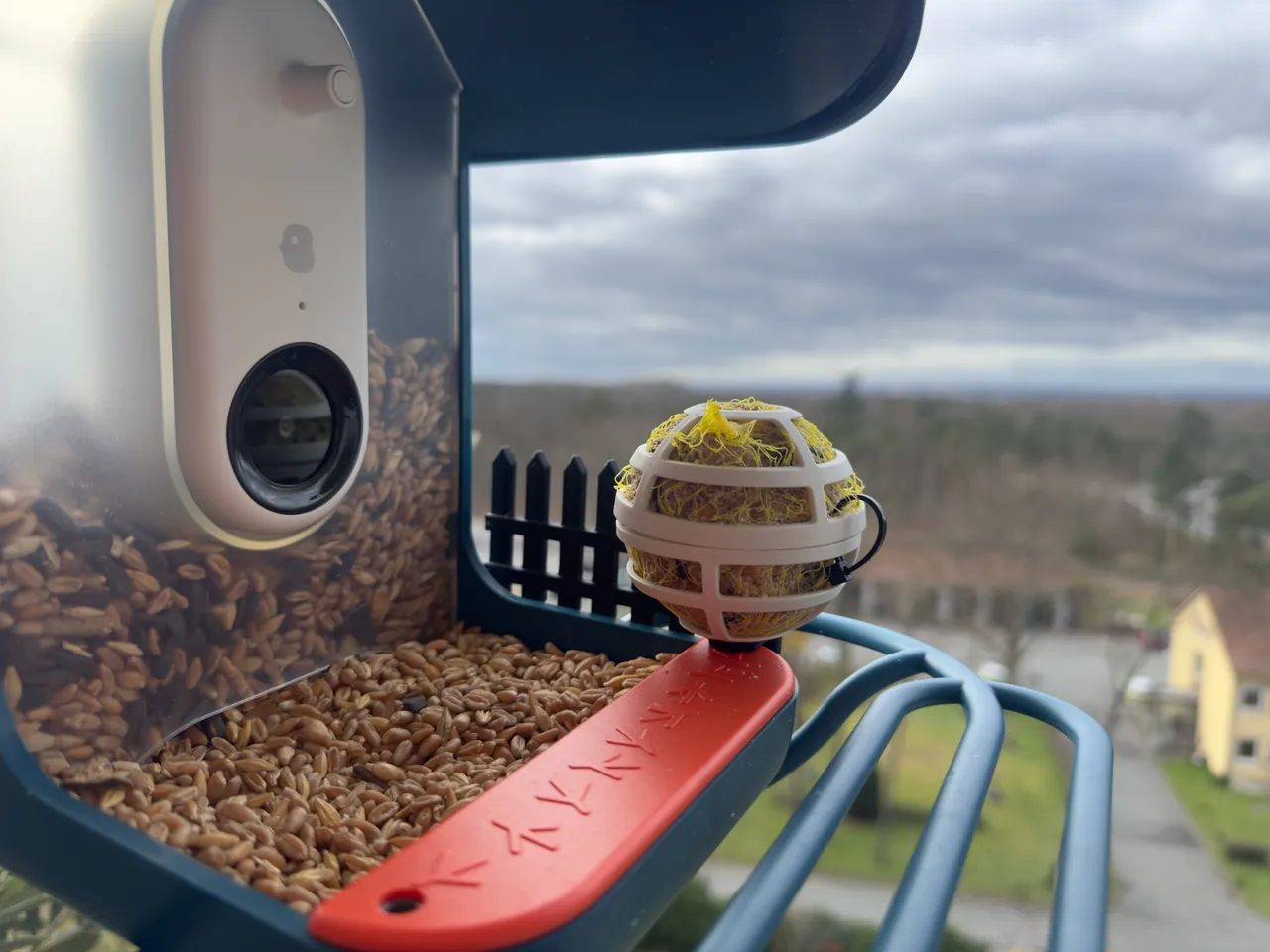 Bird Buddy Picket Fence For Suet Ball Holder by Domi | Download free ...