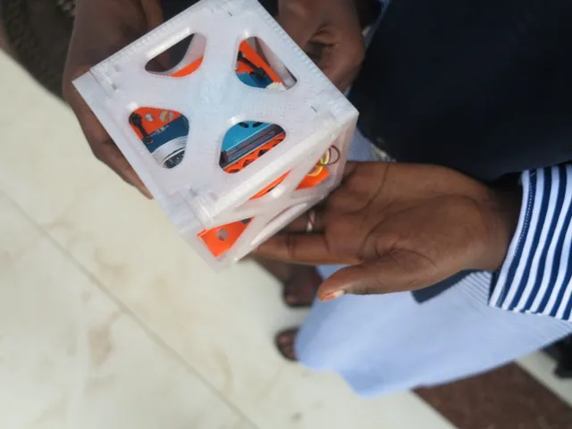 Cubesat V1 0 By Make3d Company Limited Download Free Stl Model