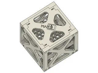 CubeSat v1.0 by Make3D Company Limited | Download free STL model ...