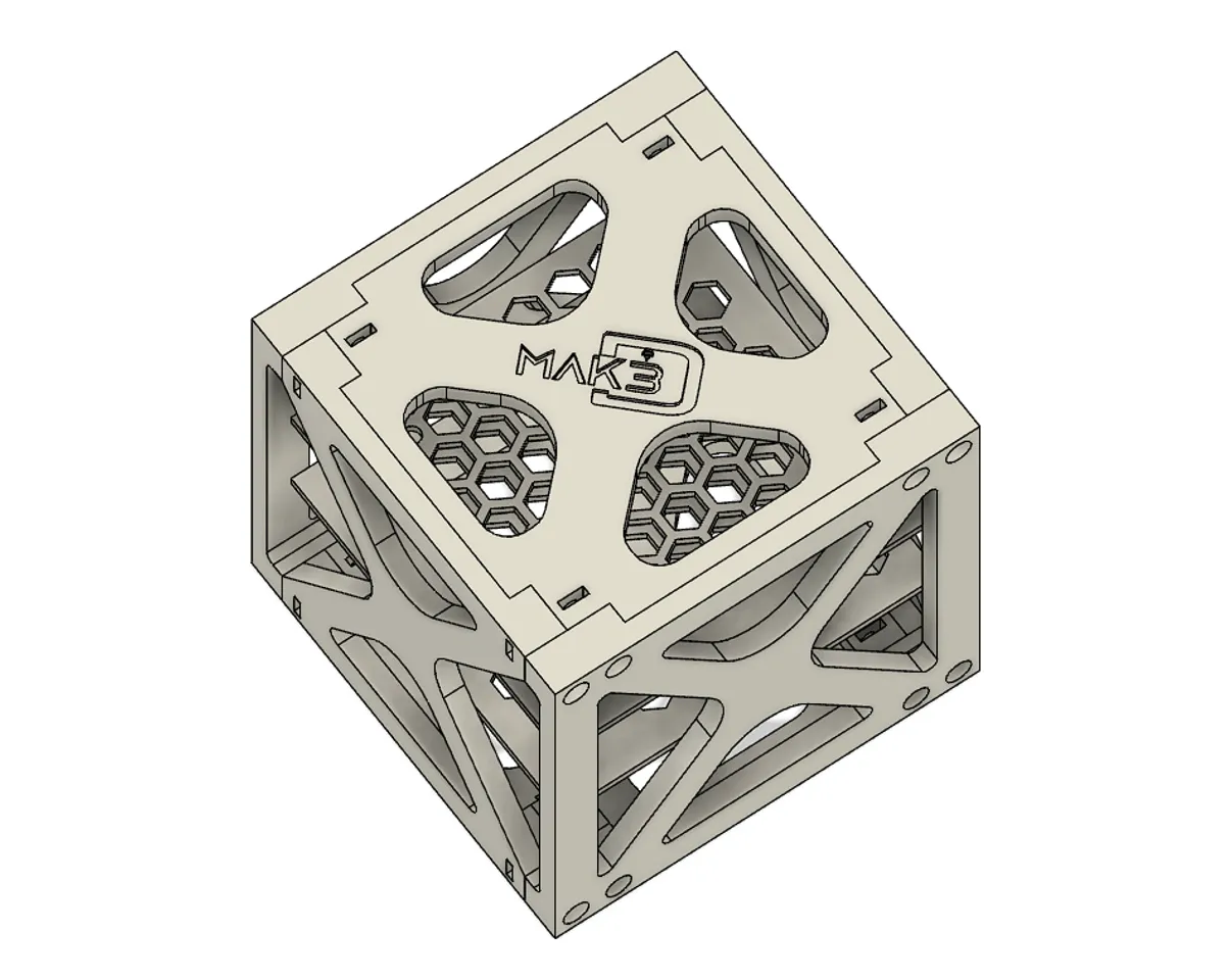 CubeSat v1.0 by Make3D Company Limited | Download free STL model ...