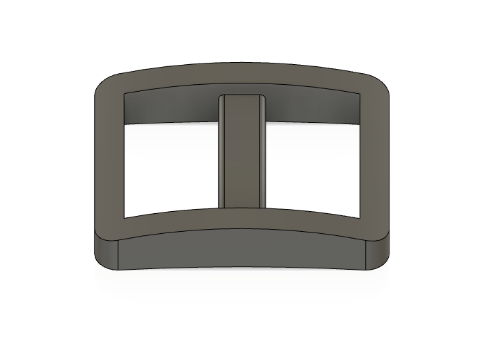 Buckle Webbing Adjuster 15mm by Spline Design Works | Download free STL ...