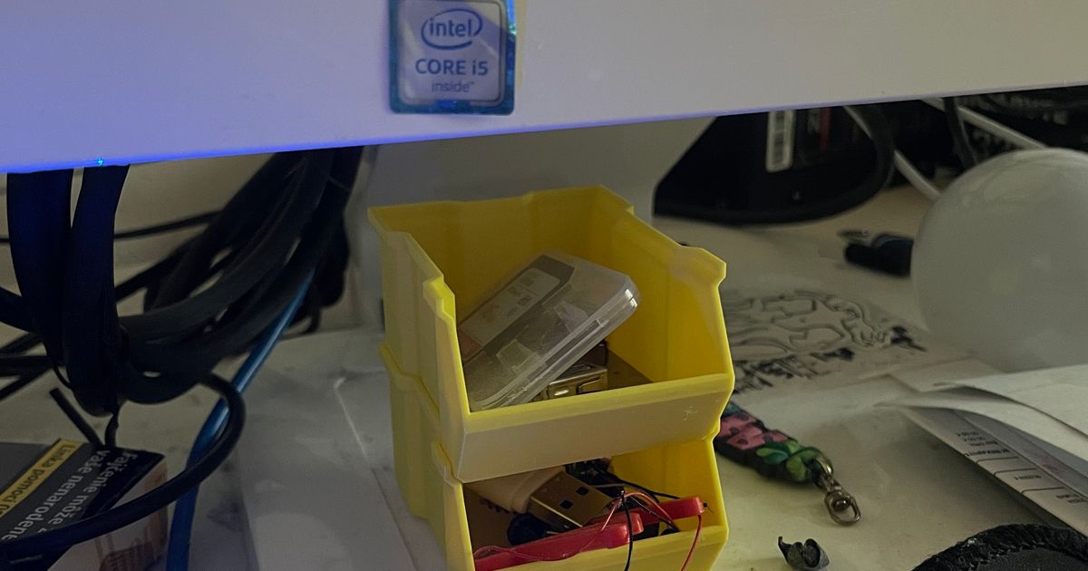 mini box , stackable -remix by Hibo. | Download free STL model ...