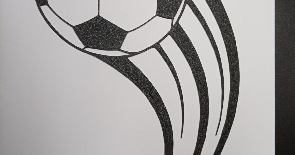 Football (Soccer) wall art by Martin Šlefr | Download free STL model ...