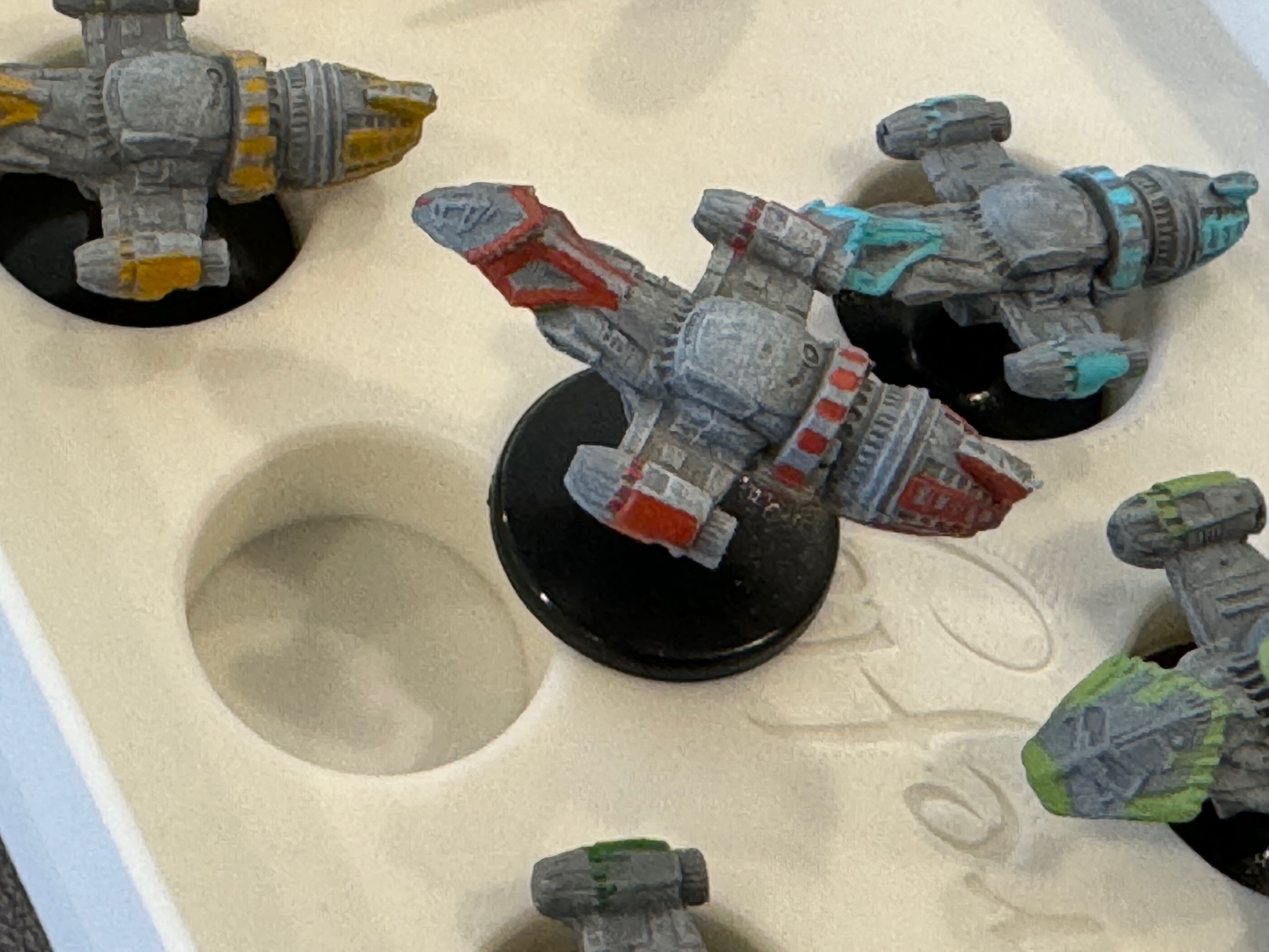Firefly Game 10th Anniversary Ship Trays by Mike F | Download free STL ...