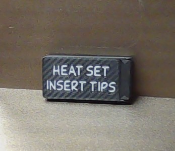 PiP Case for Heat Set Insert Tips by Max H. | Download free STL model ...
