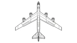 B-1B - Top View - Silhouette by Chris D | Download free STL model ...