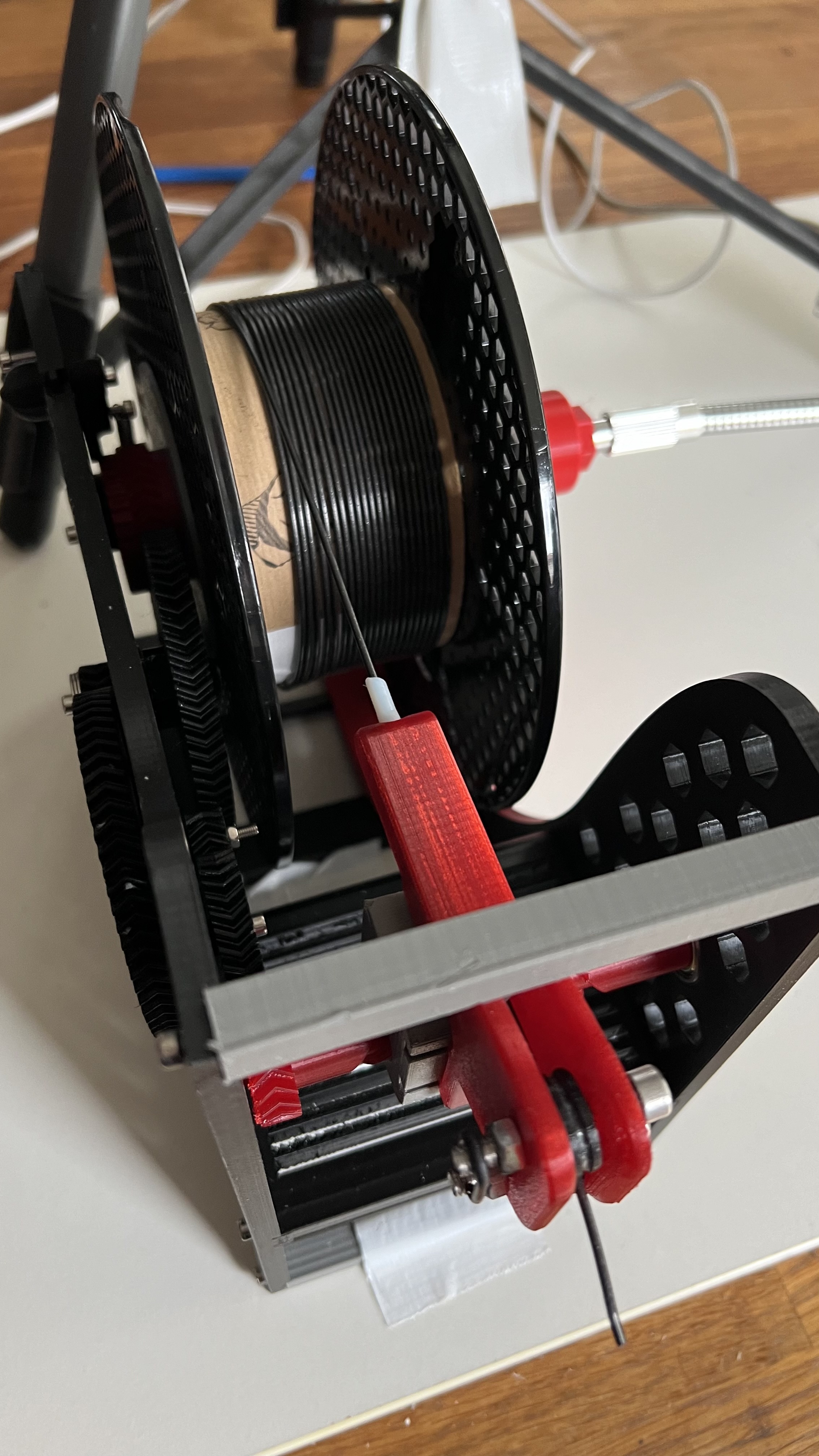 Präziser Filament Aufwickler (opt. Akkuschrauber und Motormodul ...