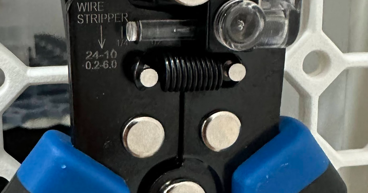 Multiboard Vise Grip Wire Stripper Hanger by Long Eddy | Download free ...