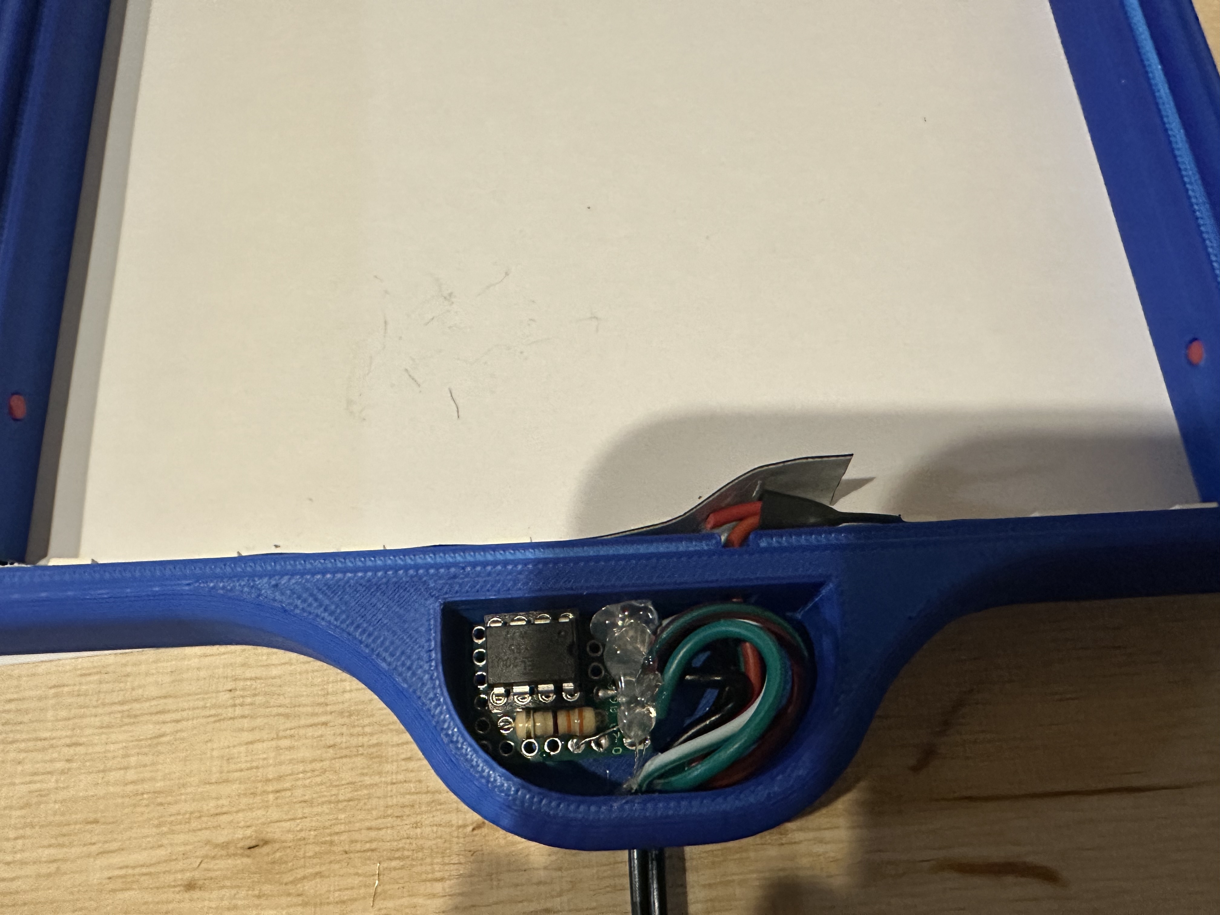 Neopixel Wallframe for Mirror / Lithophane by IOPrint | Download free ...