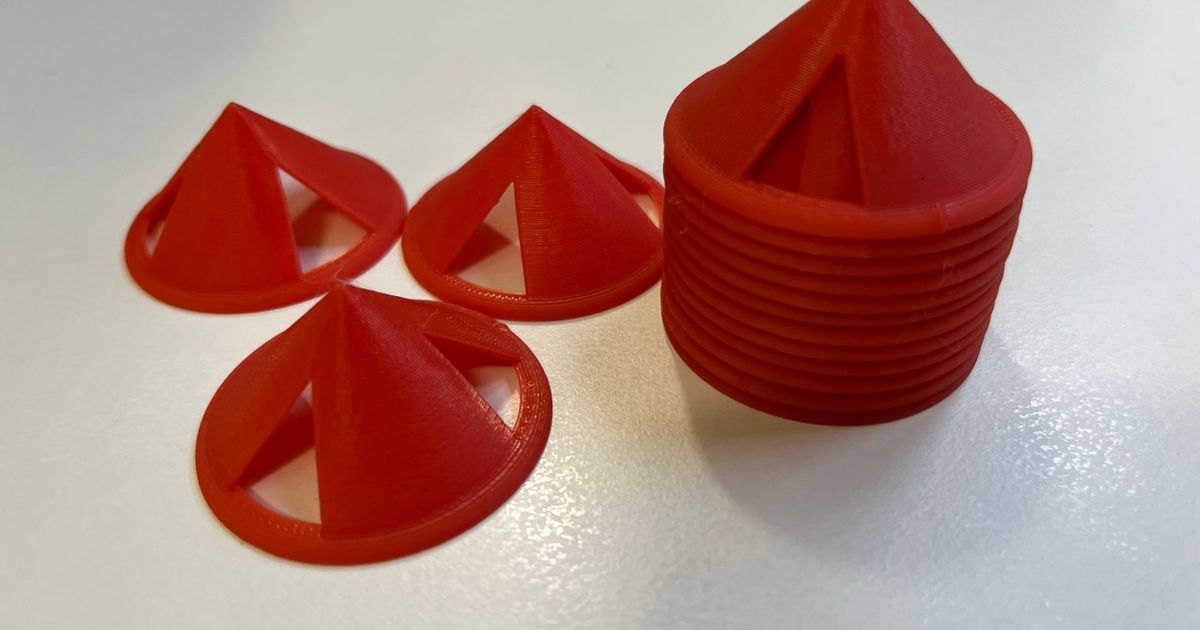 Stackable paint cone by Sergei Silnov | Download free STL model ...