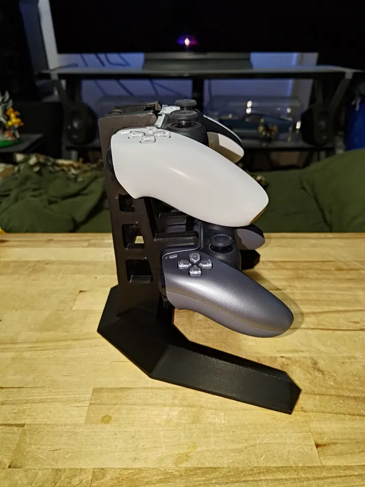 Dual PS5 Controller Stand by SYST3M_OVERIDE | Download free STL model ...