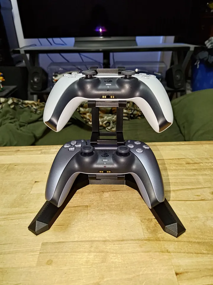 Dual PS5 Controller Stand by SYST3M_OVERIDE | Download free STL model ...