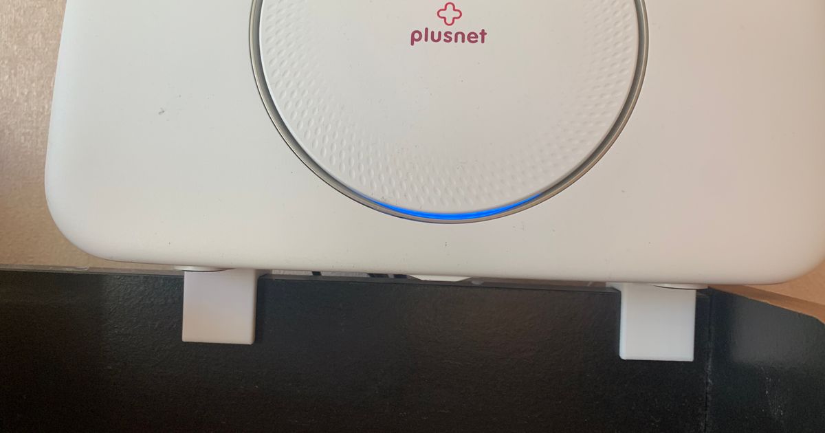 Plusnet Router stand by Cyber | Download free STL model | Printables.com