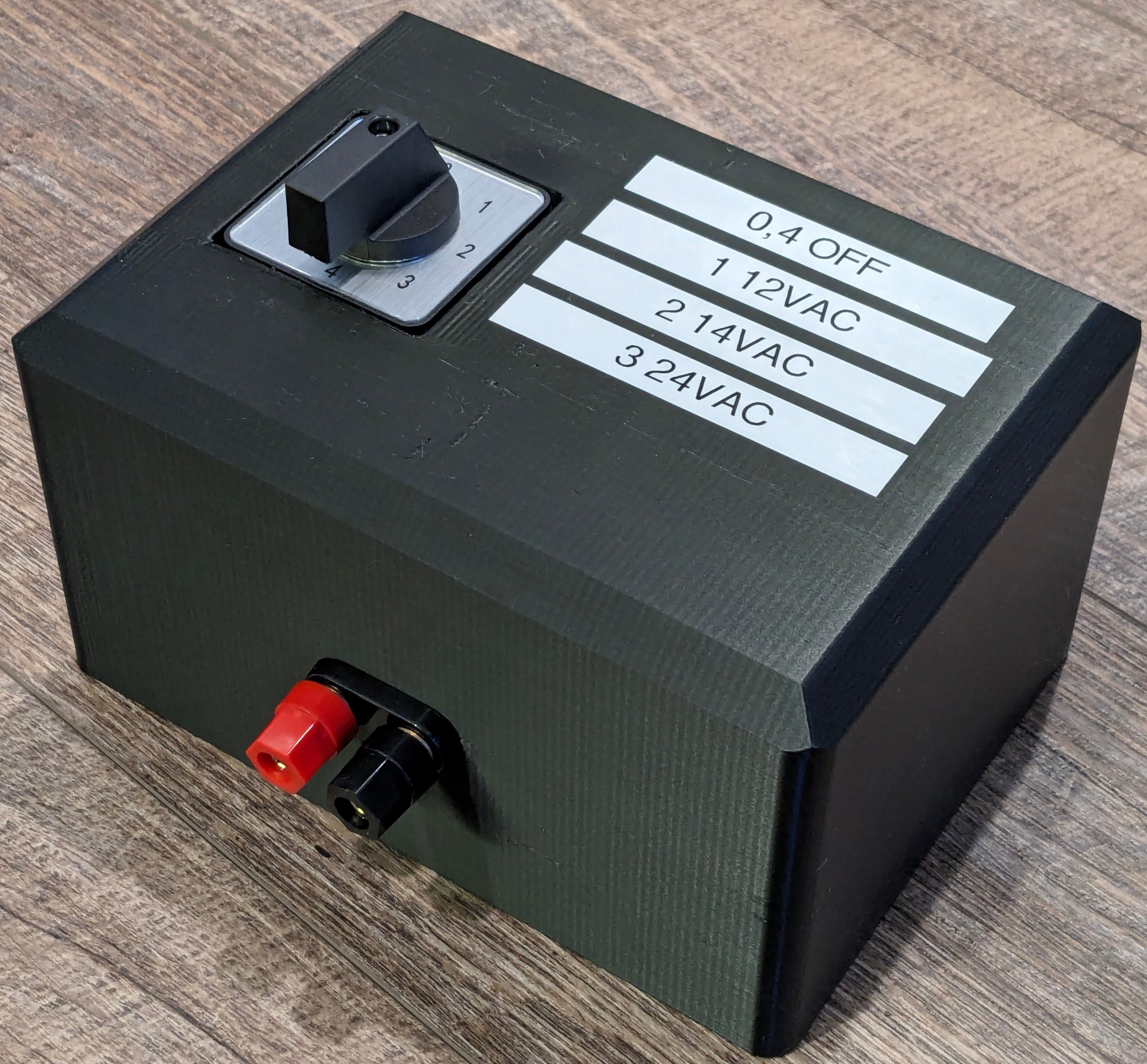 Multi-voltage AC transfomer enclosure by pastrami4033 | Download free ...