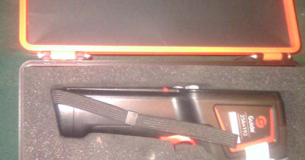 Guide PC210 Thermal Image Camera Rugged Box with handle by torch ...