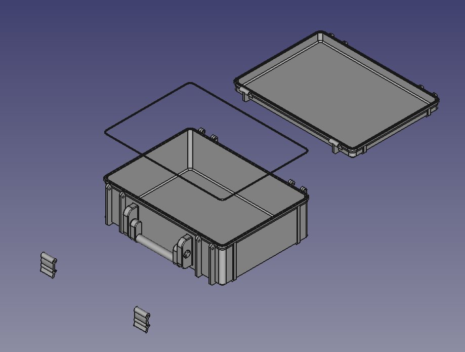 Guide PC210 Thermal Image Camera Rugged Box with handle by torch ...