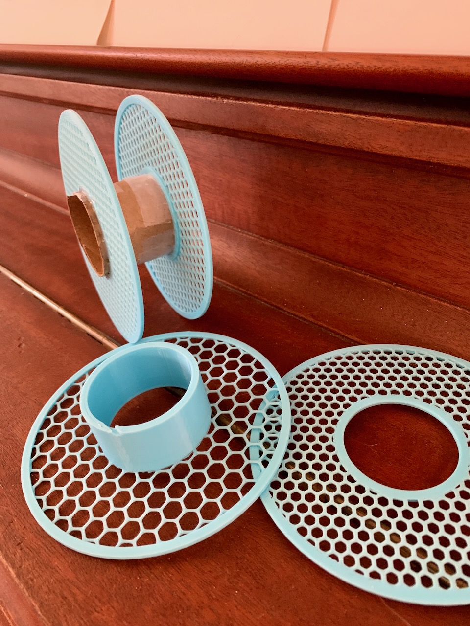 Quick mini spool for samples and leftovers, can be used with upcycled ...