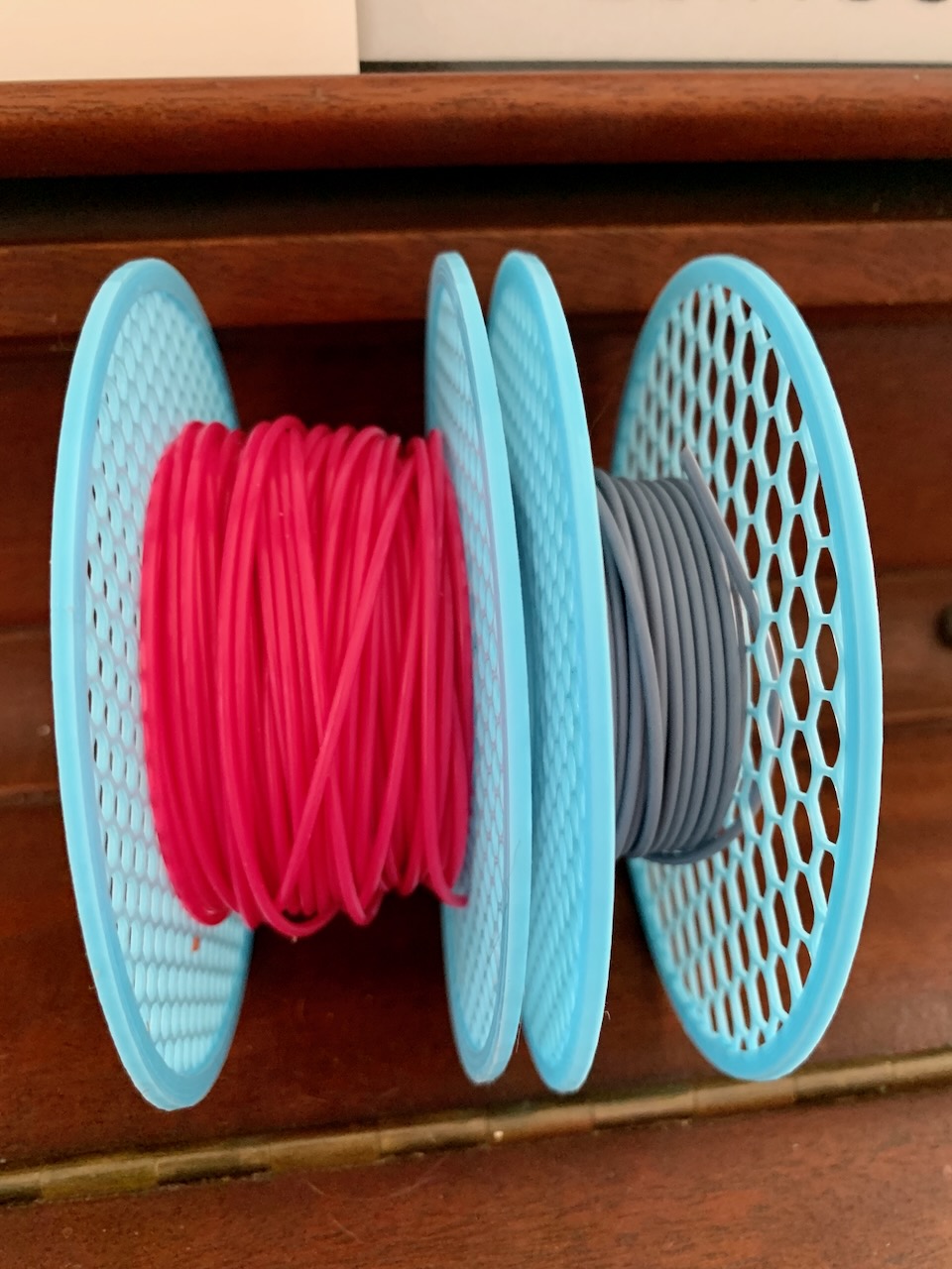 Quick mini spool for samples and leftovers, can be used with upcycled ...