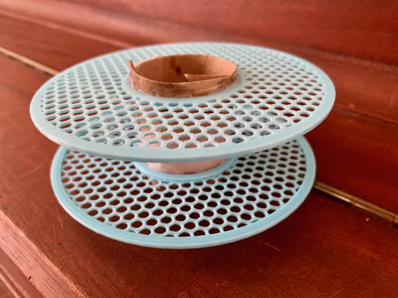Quick mini spool for samples and leftovers, can be used with upcycled ...