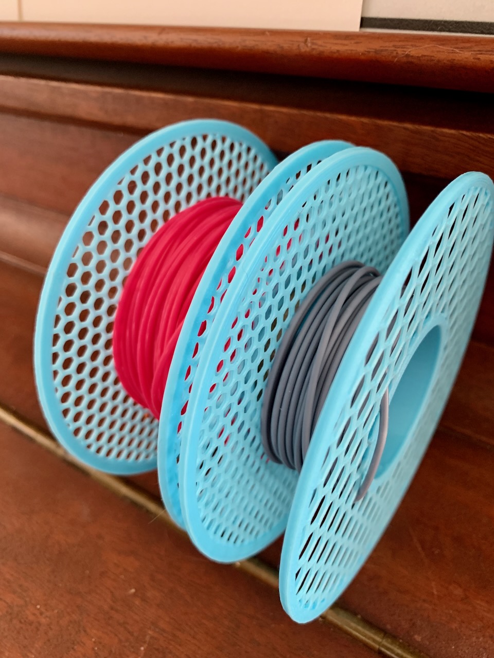 Quick mini spool for samples and leftovers, can be used with upcycled ...