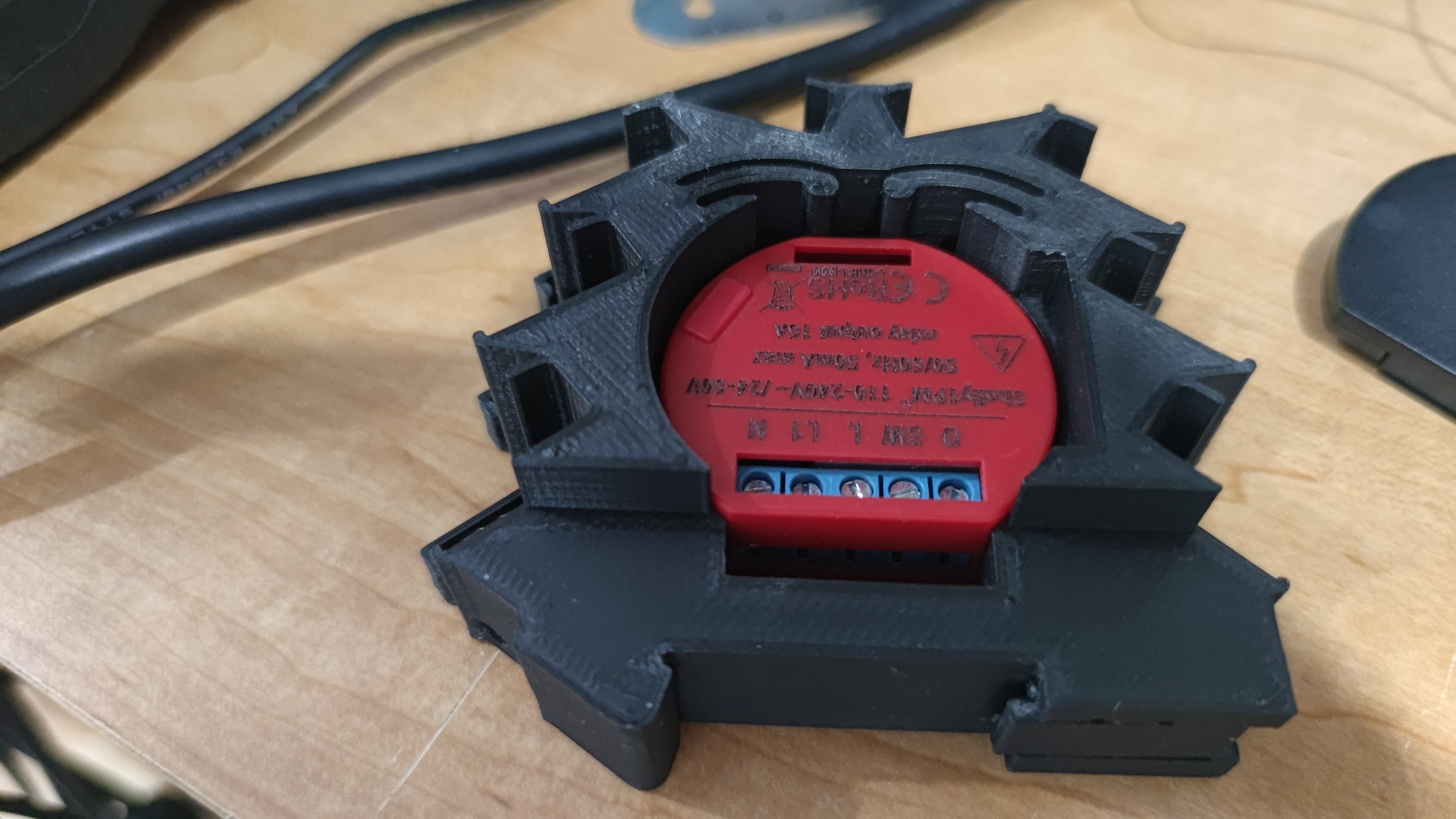 Shelly 1PM Din Mount Wago 221 w Temperature Sensor Hub by AbsurdDad ...