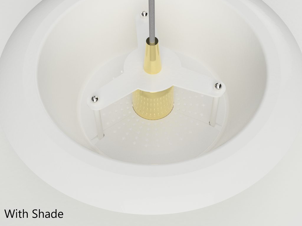 Belid Ellipse Ceiling Shade by Hairing | Download free STL model ...