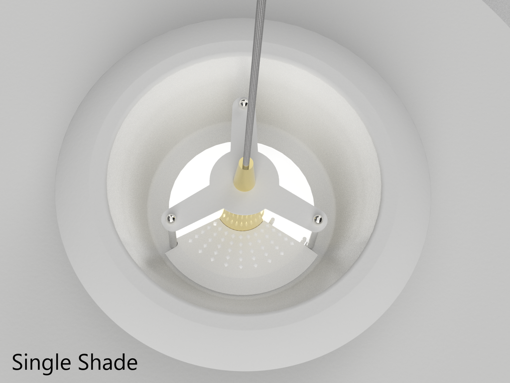 Belid Ellipse Ceiling Shade by Hairing | Download free STL model ...
