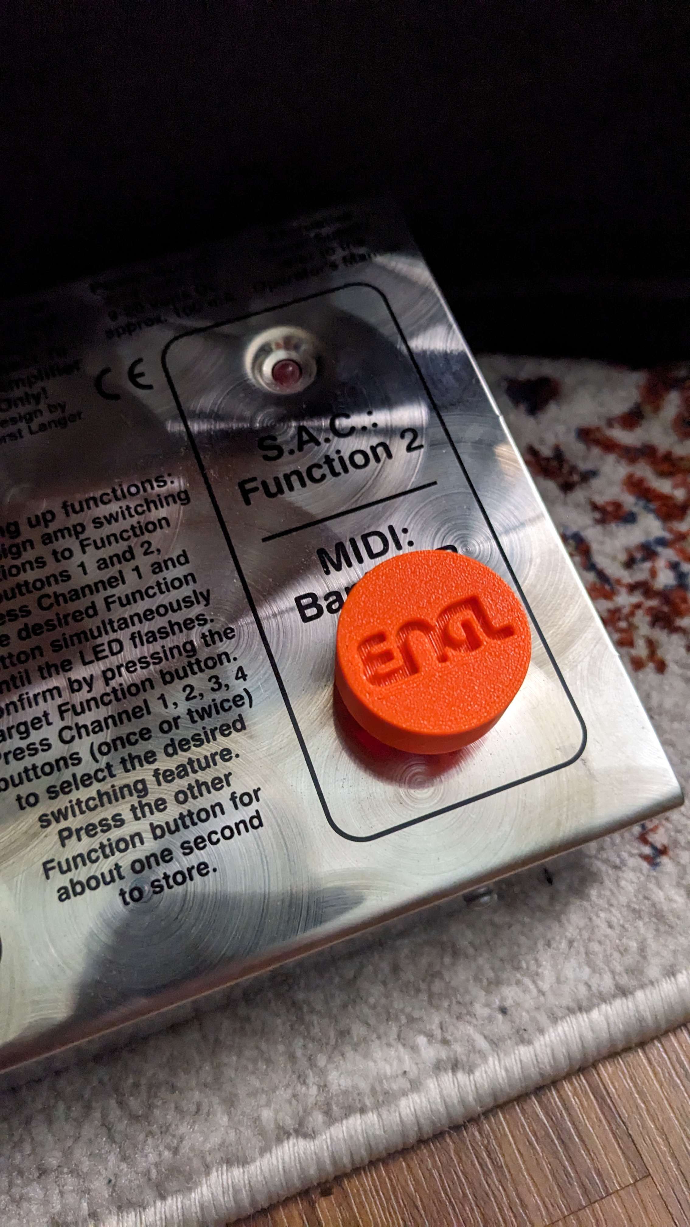 Engl Z9 Midi Pedal Topper by miremaker | Download free STL model ...