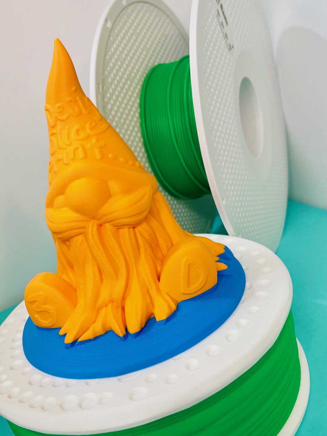 3D Printing Gnome on Spool by FunFam3D | Download free STL model ...