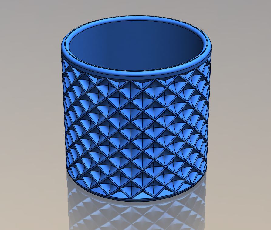 Decorative Plant Pot by SD-3D | Download free STL model | Printables.com