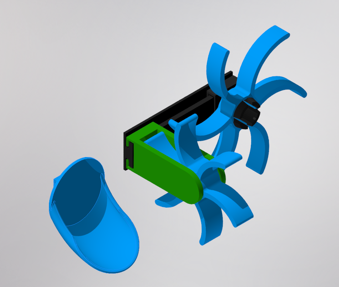 Modular waterwheel by Tim G | Download free STL model | Printables.com