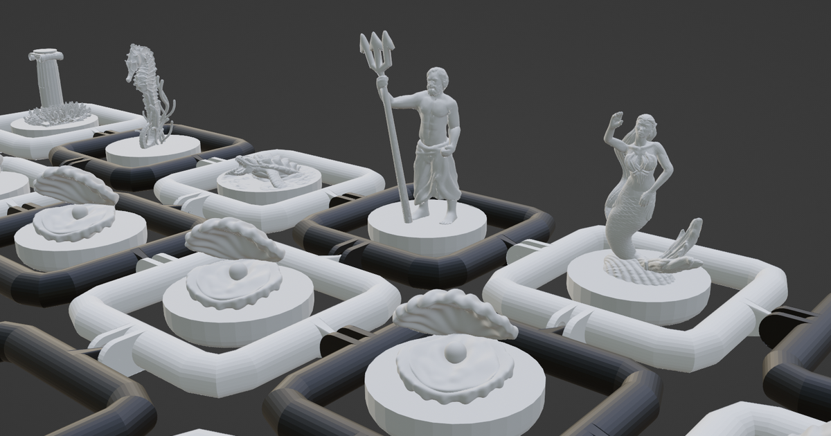 Floating Chess Board - Atlantis Styled by Art&Flywork | Download free ...