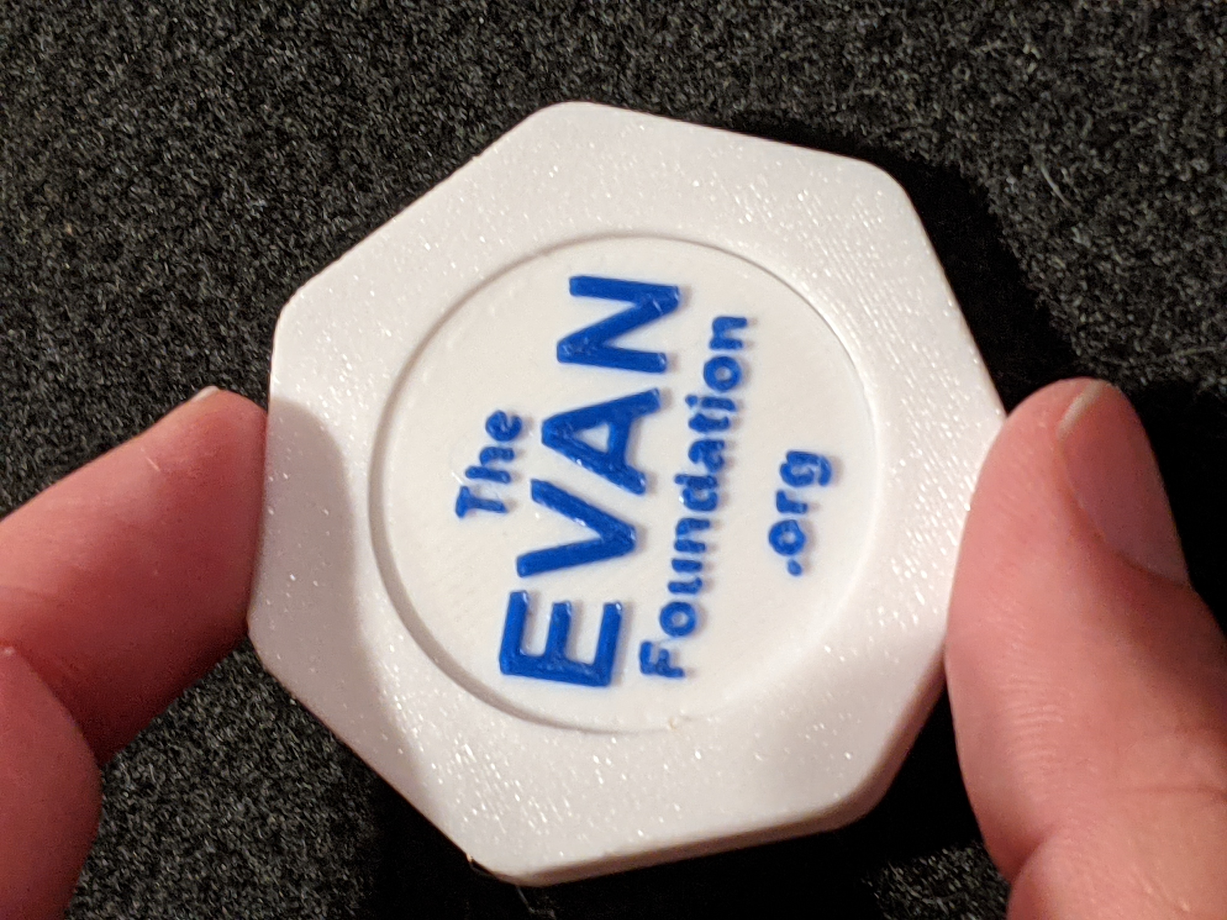 The EVAN Foundation Challenge Coin by DaveOfThings | Download free STL ...