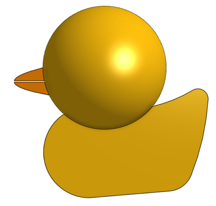 Duck with big head by Gjoopa | Download free STL model | Printables.com