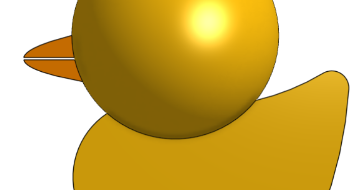 Duck with big head by Gjoopa | Download free STL model | Printables.com