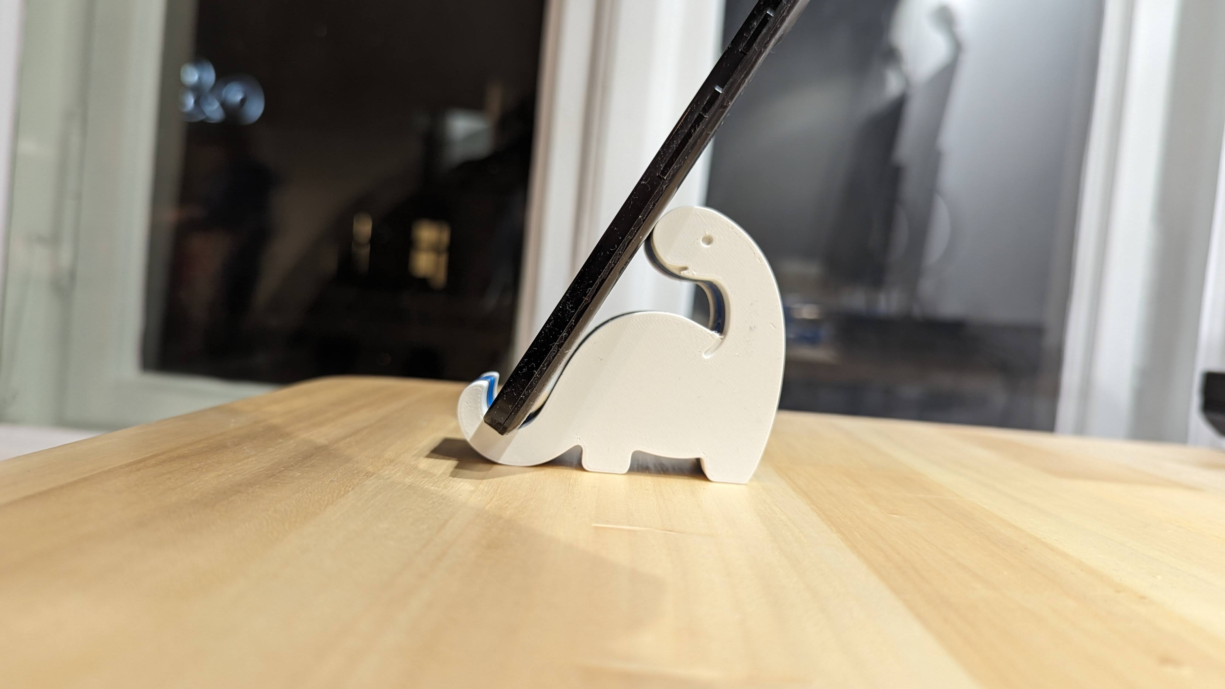 Dino Phone Tablet Stand Holder by Malte Makes | Download free STL model ...