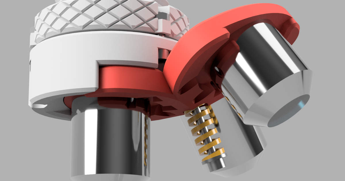 Revolving objective selector (turret) for Galileo Microscope by ...