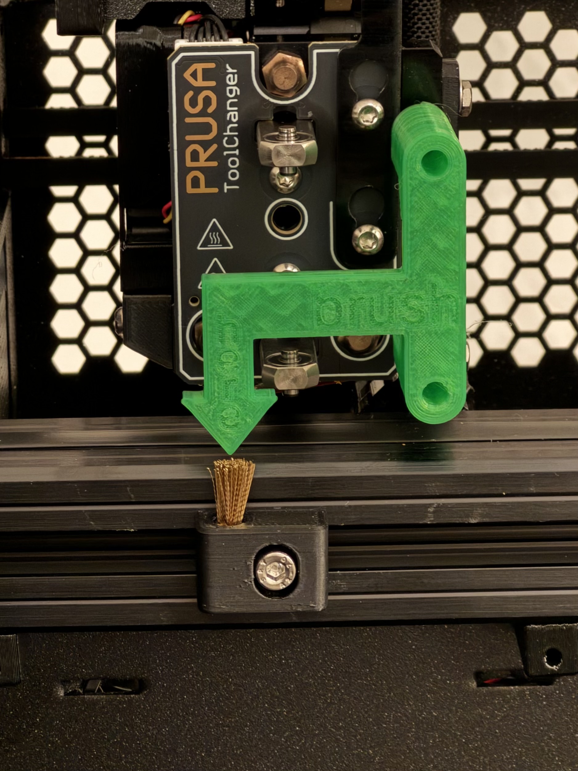 Prusa XL Nozzle Wiper for Prusa M4nEs Nuts by woelpi | Download free ...