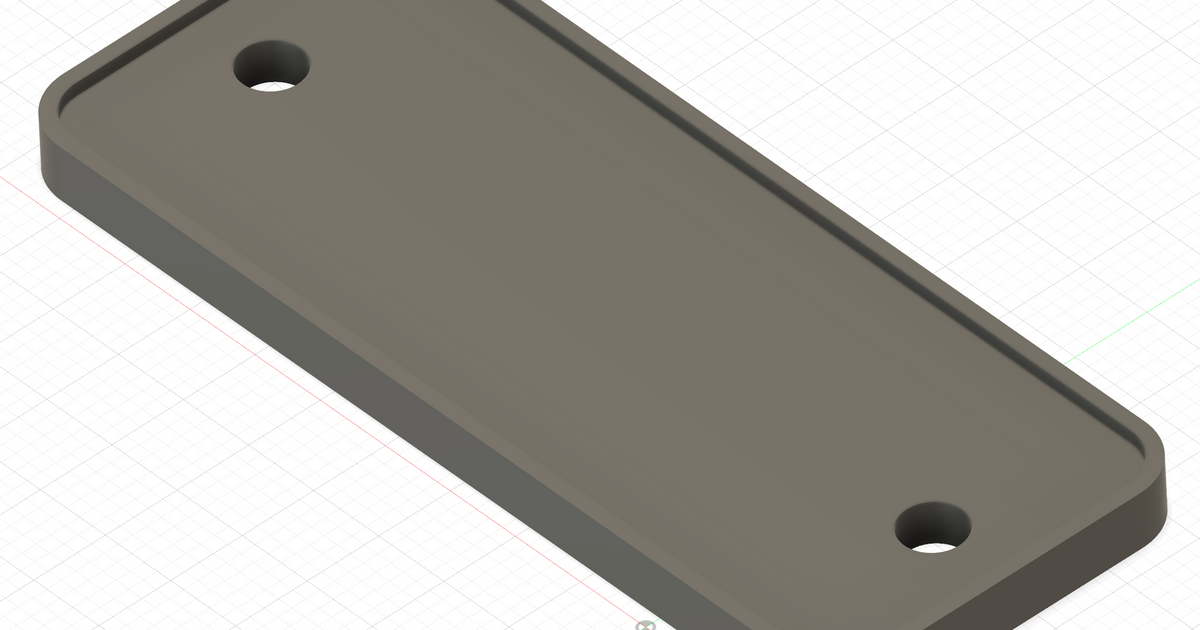 Vex IQ Robotics Trophy Plate - (Side) by lookowt | Download free STL ...