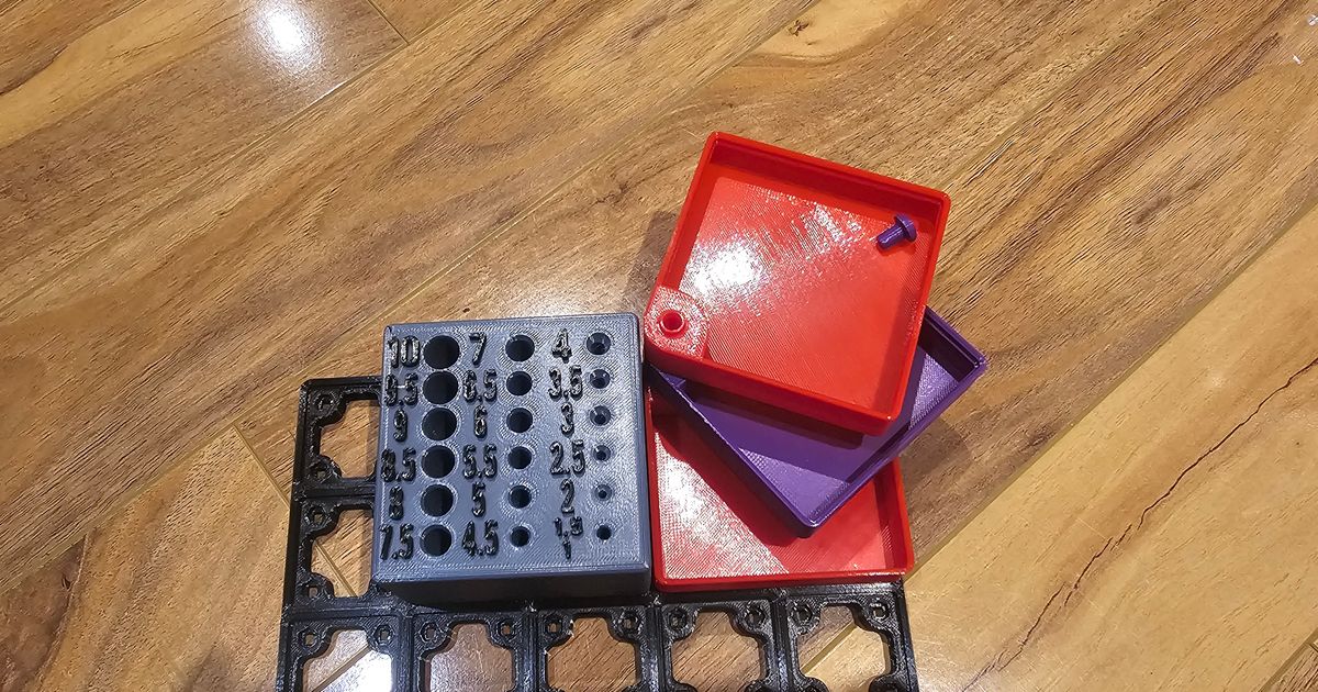 Gridfinity Swing Tray 2.0 by Jason | Download free STL model | Printables.com