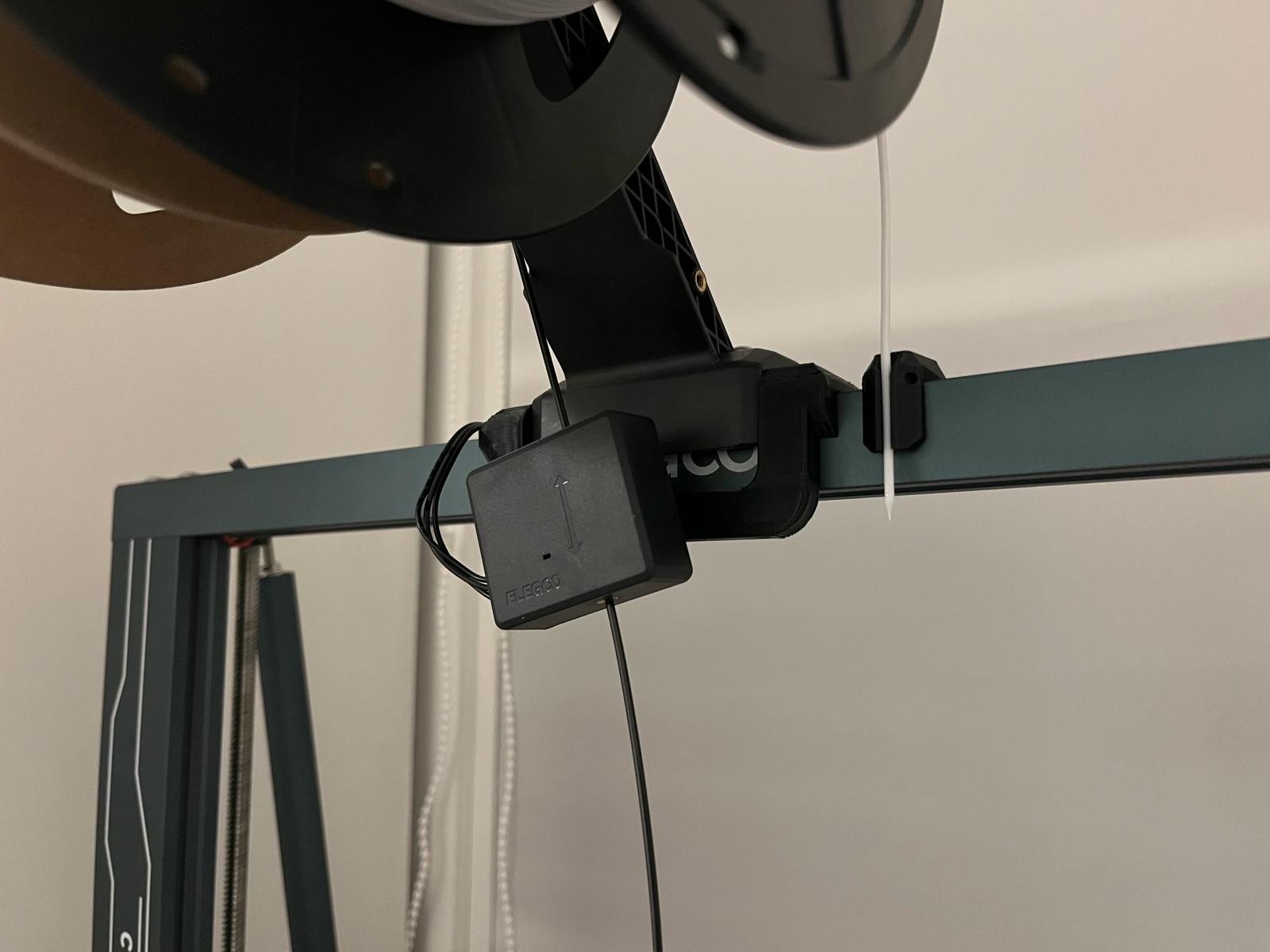 (double) front spool conversion by central or slidable filament sensor ...