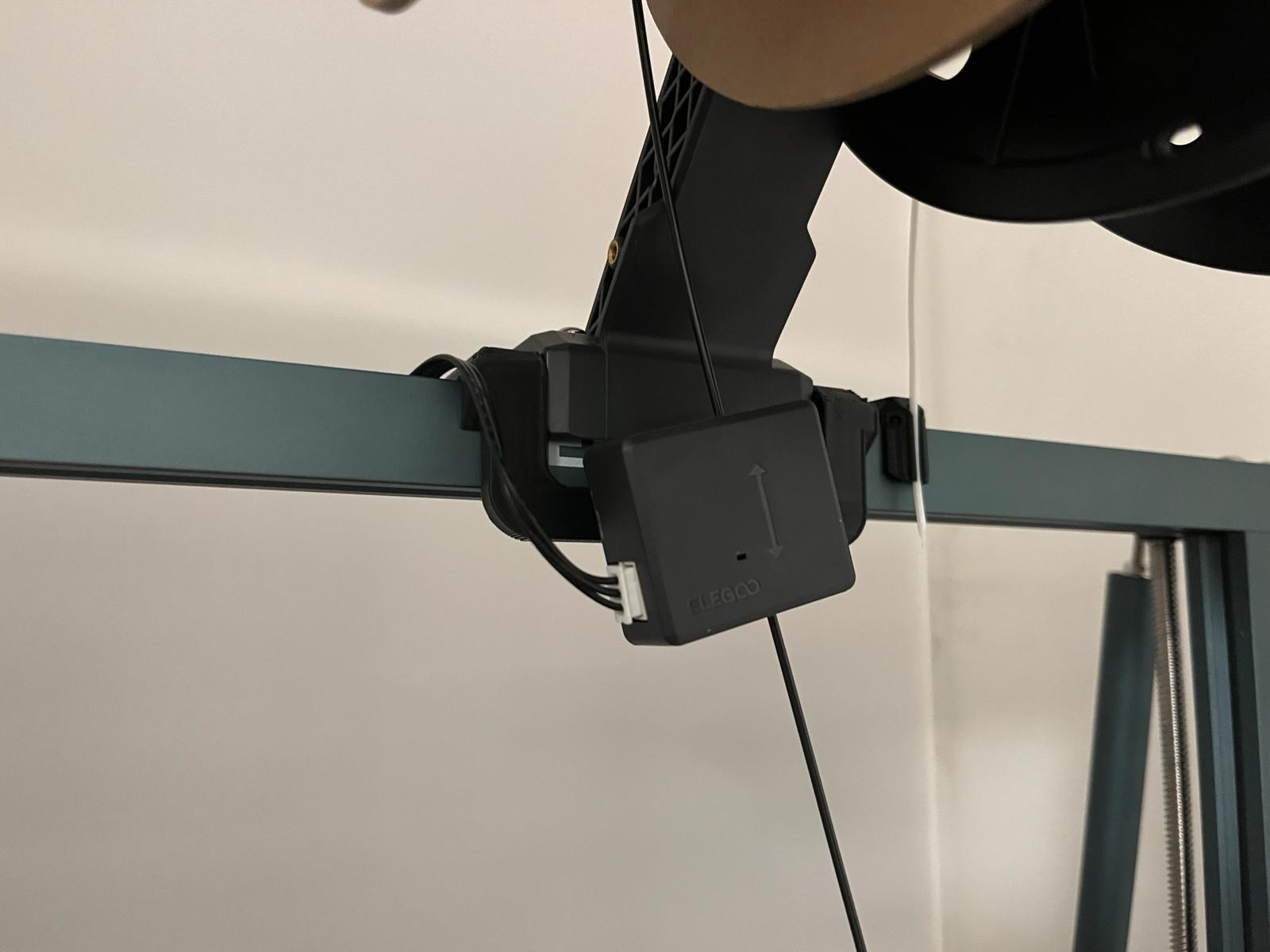 (double) front spool conversion by central or slidable filament sensor ...