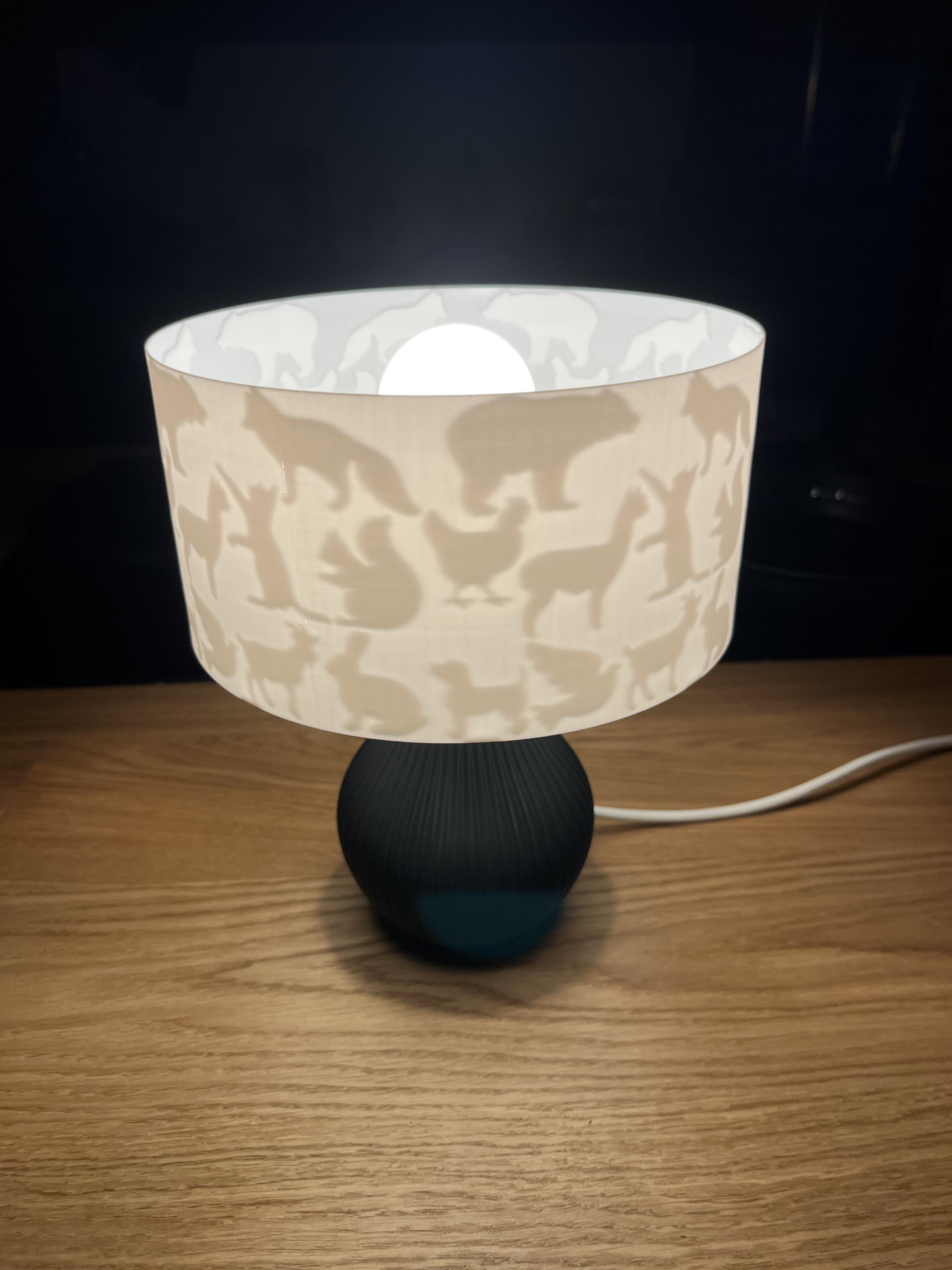 Animal Lamp by Print By Bear | Download free STL model | Printables.com
