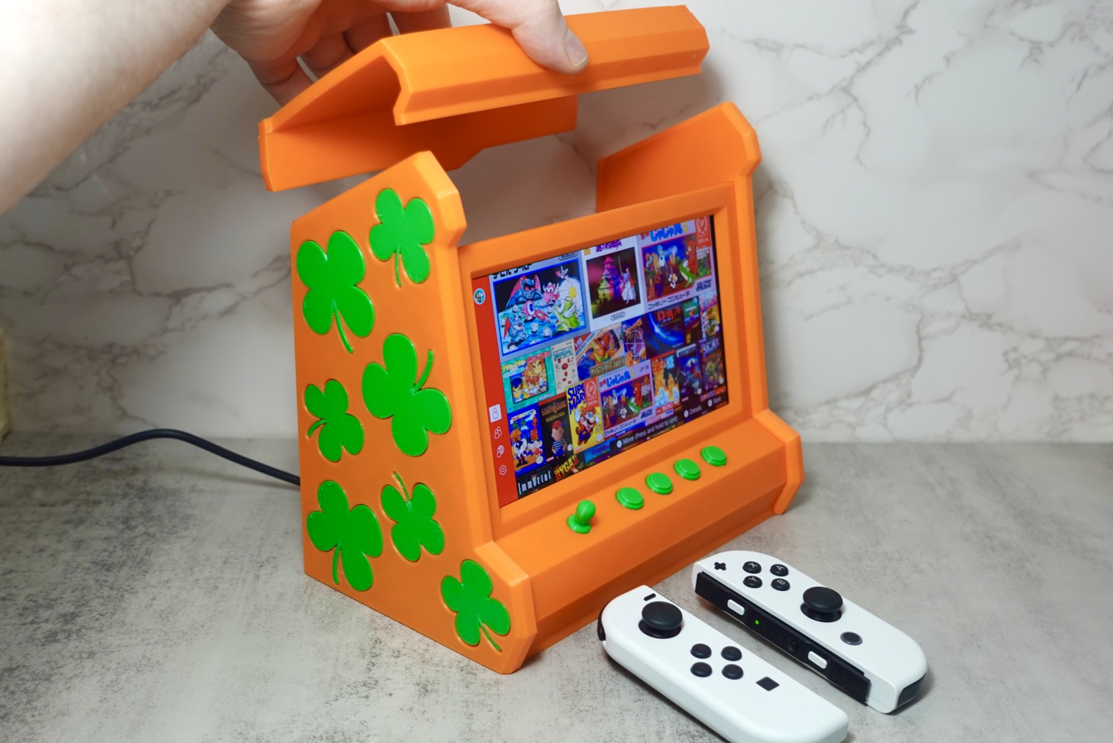 Nintendo Switch Retro Arcade Display *Saint Patrick's Day Edition* von ...