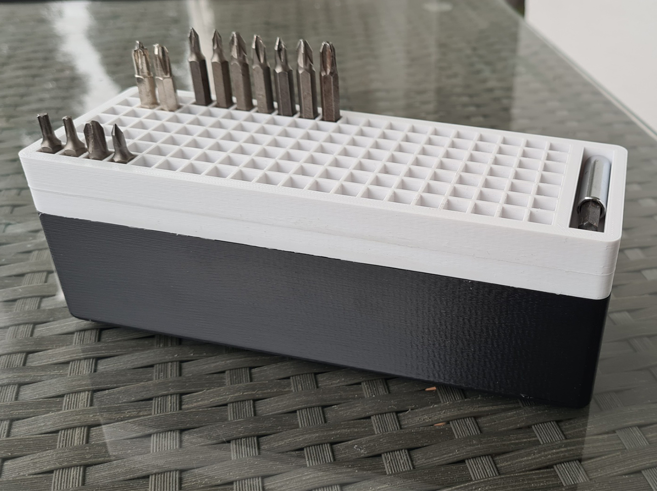 Schraubendreher Bit Box und Bithalter / Drill Bit Storage by comartist ...