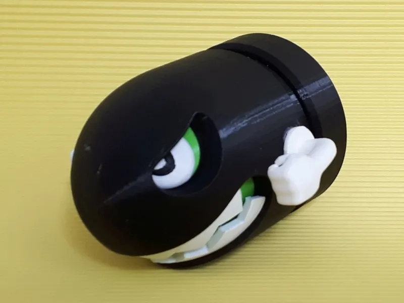 Banzai Bill / Bullet Bill conversion kit by rrro | Download free STL ...